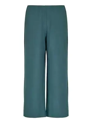 Eileen Fisher Elasticated Waistband Palazzo Pants - Blue