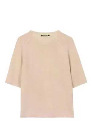 LUISA CERANO Crew-neck Sweater - Neutrals
