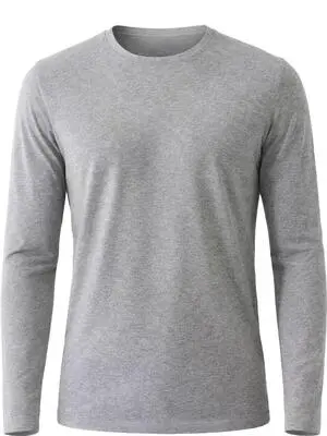 PATRICK ASSARAF Crew-neck T-shirt - Grey