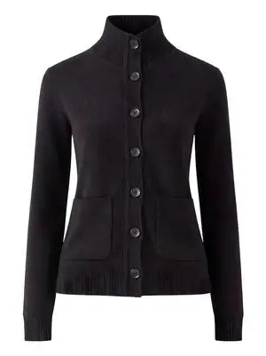 PATRICK ASSARAF Button-fastening Cardigan - Black