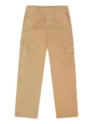 ICECREAM Applique Cargo Trousers - Neutrals