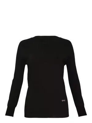 Stella McCartney Compact Knit Sweater - Black