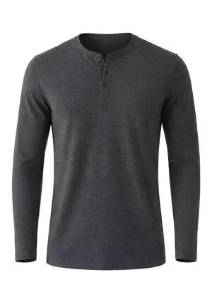 PATRICK ASSARAF Long-sleeve T-shirt - Grey