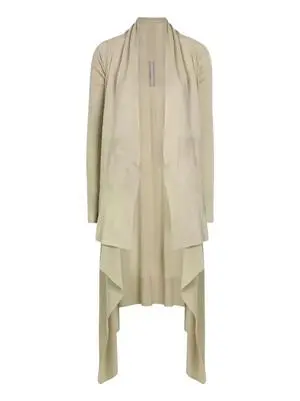 Rick Owens Asymmetric Cardigan - Neutrals