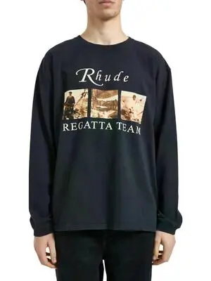 Rhude Regatta Team T-shirt - Black
