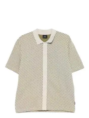 Paul Smith Patterned Collared Knitwear - Neutrals