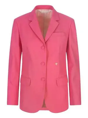 Palm Angels Single-breasted Blazer - Pink