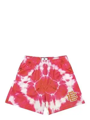 ERIC EMANUEL Tie-dye Mesh Shorts - Pink