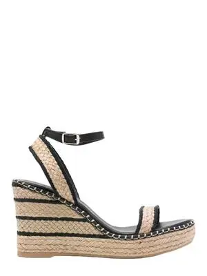 CastaÑer Ankle-strap Wedge Espadrilles - Neutrals