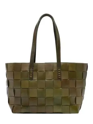 Dragon Diffusion Woven Tote Bag - Green