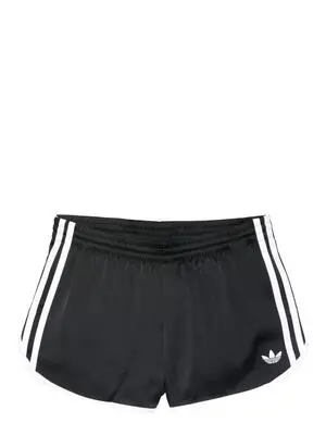 Adidas Three-stripe Shorts - Black