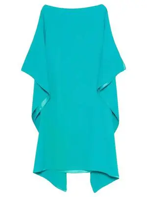 GIANLUCA CAPANNOLO Crew-neck Midi Dress - Blue