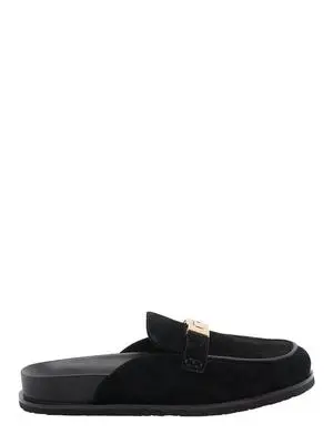 Tory Burch Leelee Mules - Black