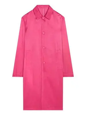 Dries Van Noten Button-fastening Coat - Pink