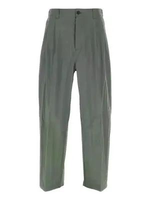 MAISON MARGIELA Plaid Insert Trousers - Green