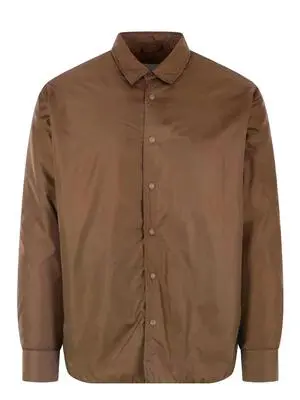 Aspesi Buttoned Shirt Jacket - Brown