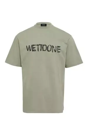 We11Done Logo T-shirt - Neutrals