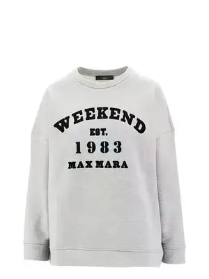 Max Mara Crewneck Sweatshirt - Grey