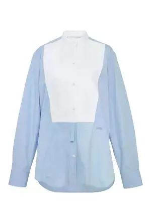 Stella McCartney Long-sleeve Cotton Shirt - Blue