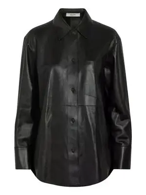 JOSEPH Penna Overshirt - Black