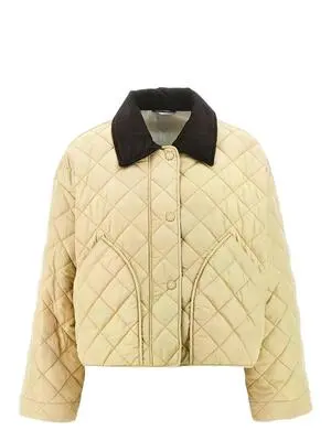 Max Mara Reve Quilted Jacket - Neutrals