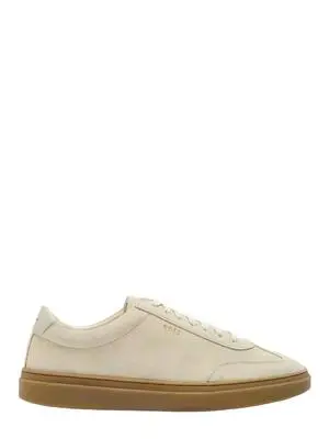 BOSS Logo Detail Sneakers - Neutrals