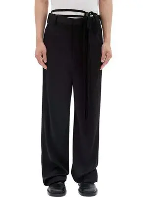 ANN DEMEULEMEESTER Leon Trousers - Black