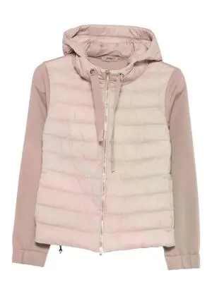 Herno Quilted Hooded Jacket - Pink