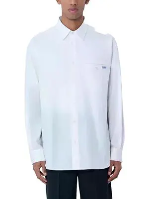 MAISON MARGIELA Patch Pocket Button-down Shirt - White