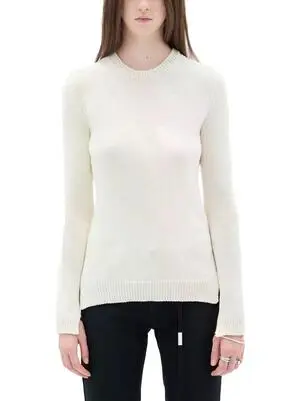 ANN DEMEULEMEESTER Weja Open-back Sweater - Neutrals