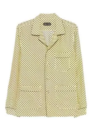 TOM FORD Pattern Shirt - Yellow
