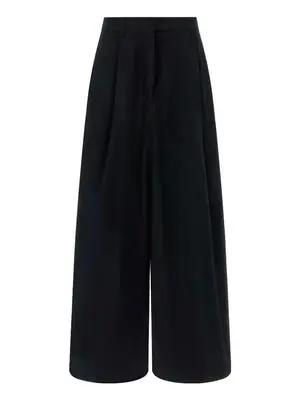 THELATEST Daisy Slit Skirt - Black