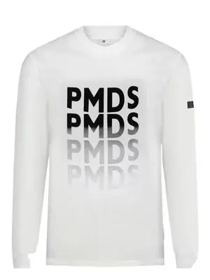 PMDS PREMIUM MOOD DENIM SUPERIOR Graphic Crew Neck T-shirt - White