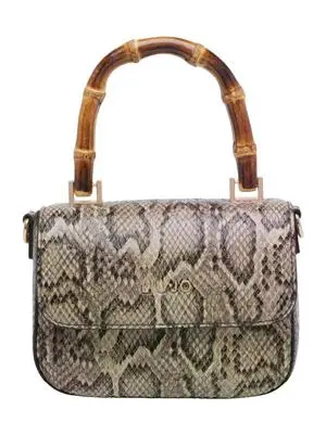 Liu Jo Python-pattern Tote Bag - Neutrals