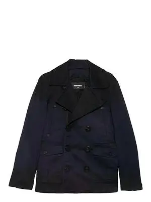 Dsquared2 Double-breasted Pea Coat - Blue