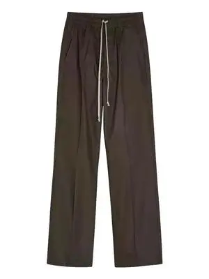 Rick Owens Wide-leg Drawstring Trousers - Brown