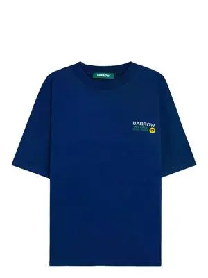 BARROW Printed T-shirt - Blue
