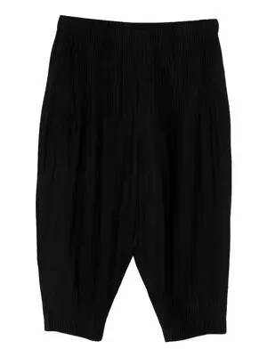 Issey Miyake Pleated Trousers - Black