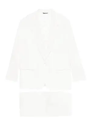 ERALDO Single-breasted Suit - White