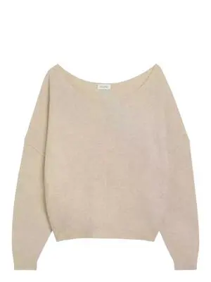 American Vintage Boat-neck Sweater - Neutrals