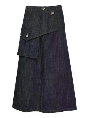 Y’s Flap Skirt - Blue