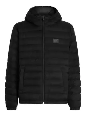 Dolce & Gabbana Hooded Quilted Jacket - Black