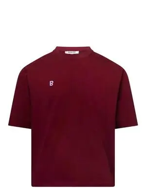 BLACKJACK Logo-embroidered T-shirt - Red