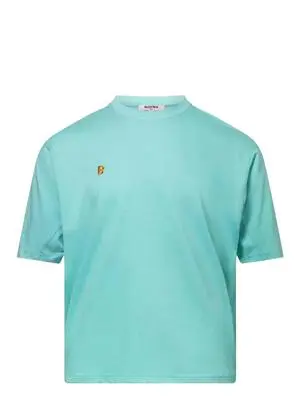 BLACKJACK Logo-initial Embroidery T-shirt - Blue