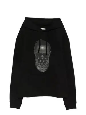 IH NOM UH NIT Graphic Print Hoodie - Black