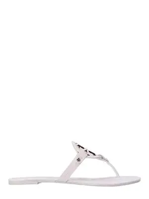 Tory Burch Cutout Miller Sandals White