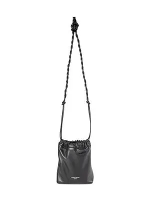 ANN DEMEULEMEESTER Marilyn Knot Cross Body Bag - Black