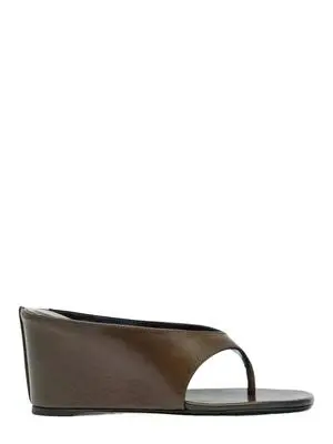 JUDE Yaga Wedge Sandals Brown