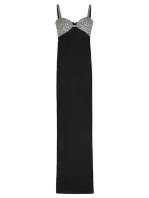 The Arrivals Lux In Orphéon Maxi Dress - Black