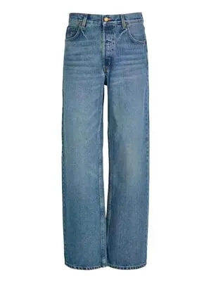 B Sides Button-fastening Jeans - Blue